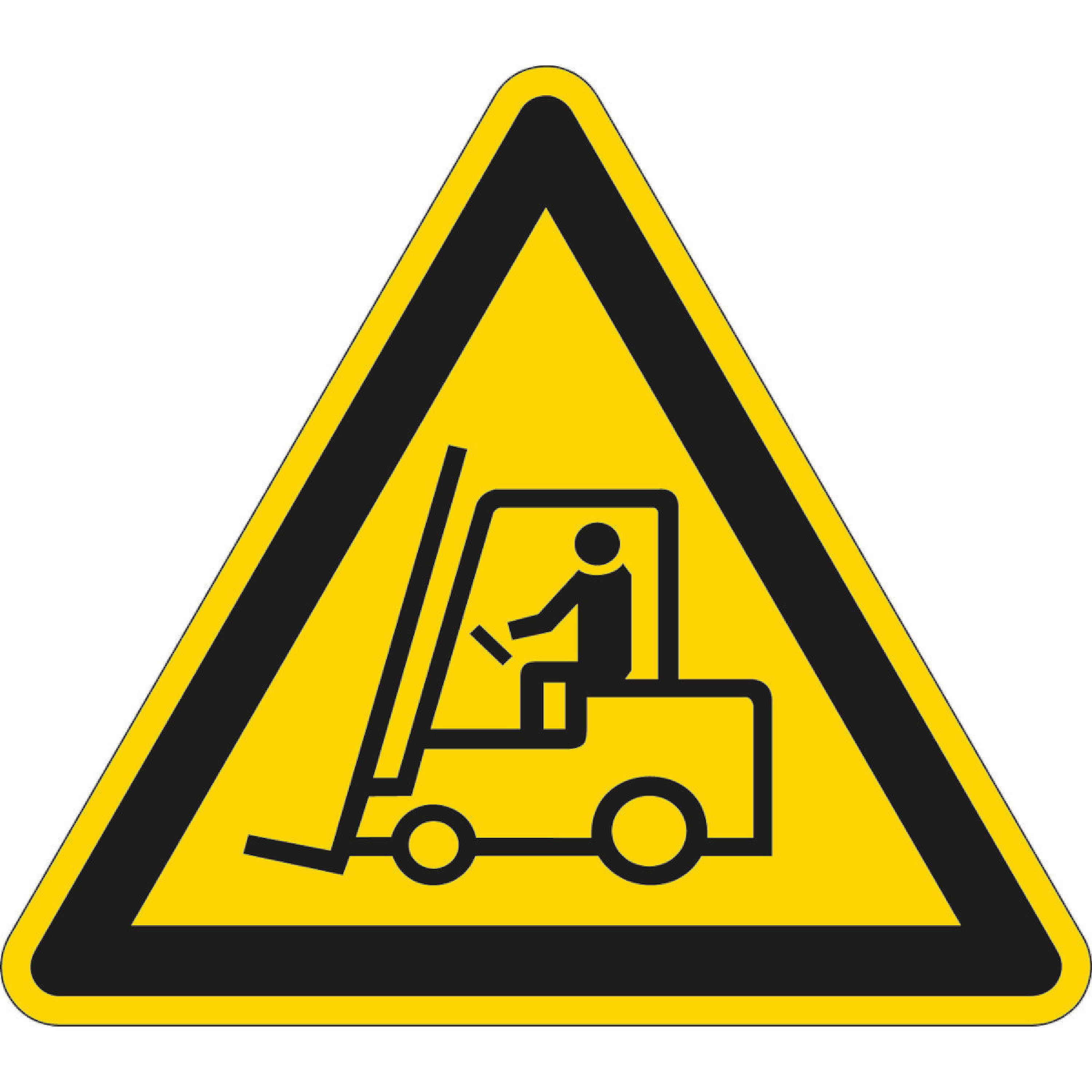 BRADY 252212 warning pictogram - transport vehicles, 173 x 200 mm | Klium