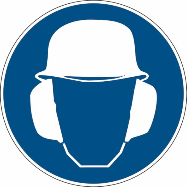 BRADY 252125 pictogramme d'avertissement - casque de sécurité et ...