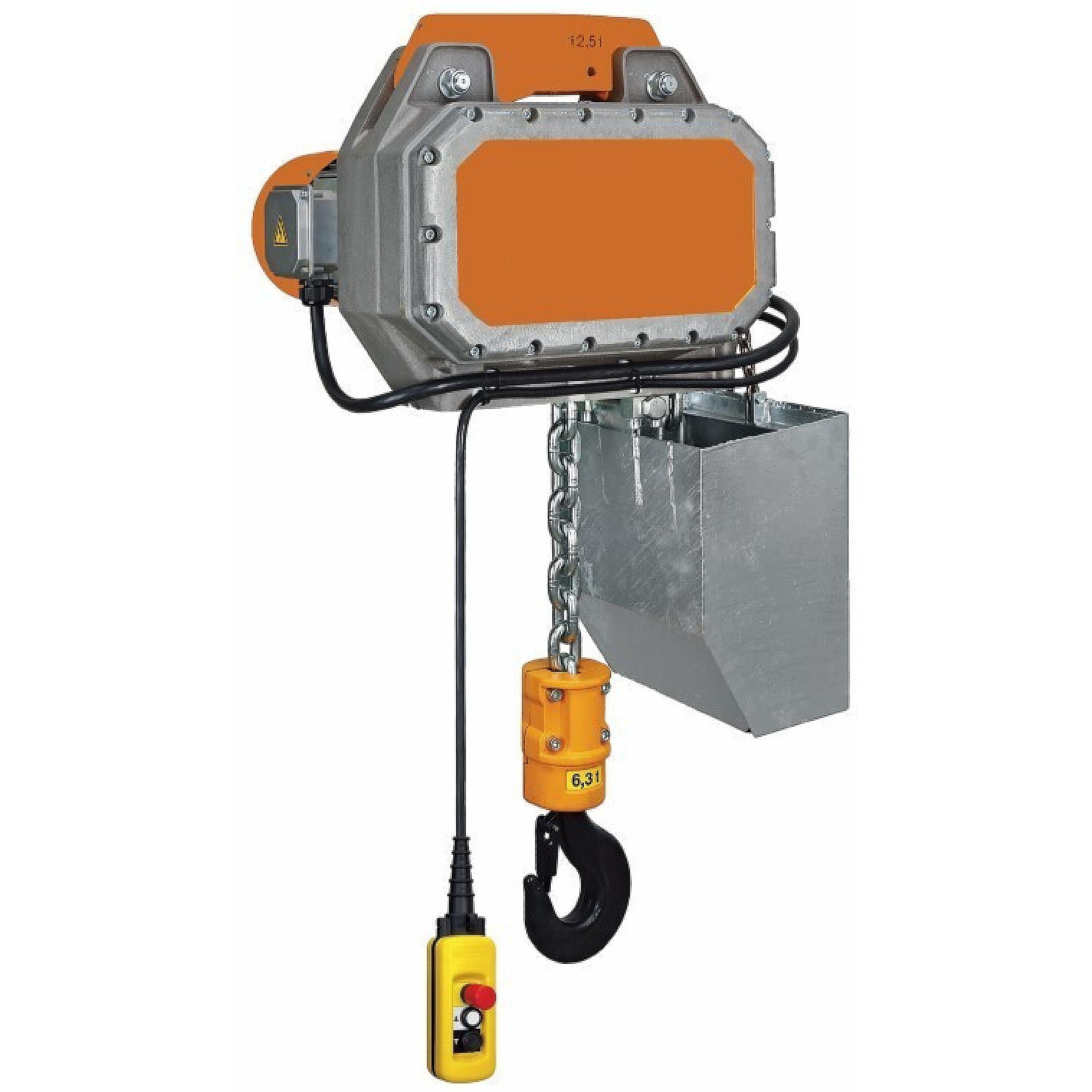 REMA LK13/10000 zware elektrische kettingtakel 400V/24V 10 ton, met ...