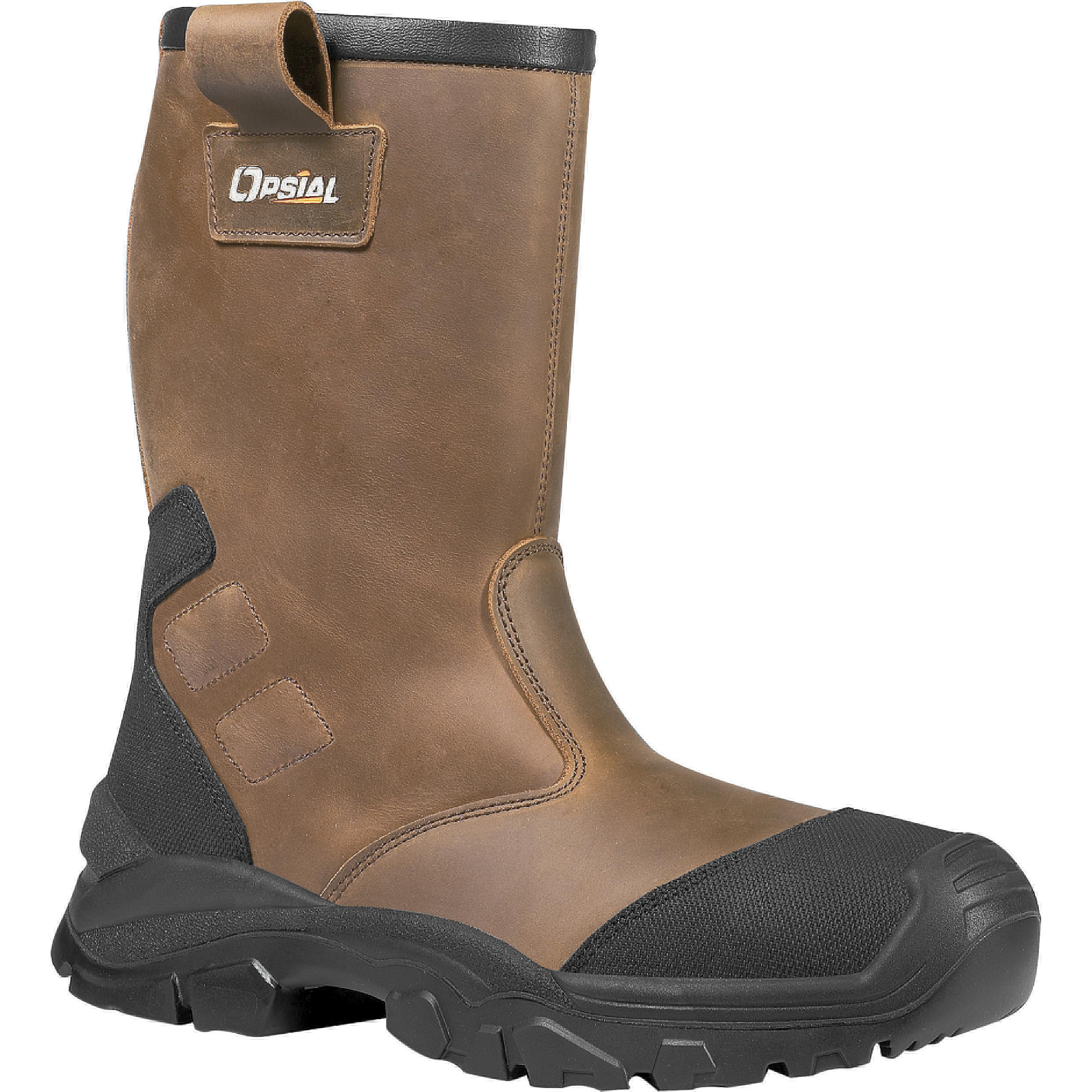 OPSIAL STEP SILVER Botte de sécurité S3 pour l'hiver, marron - 55759340 ...