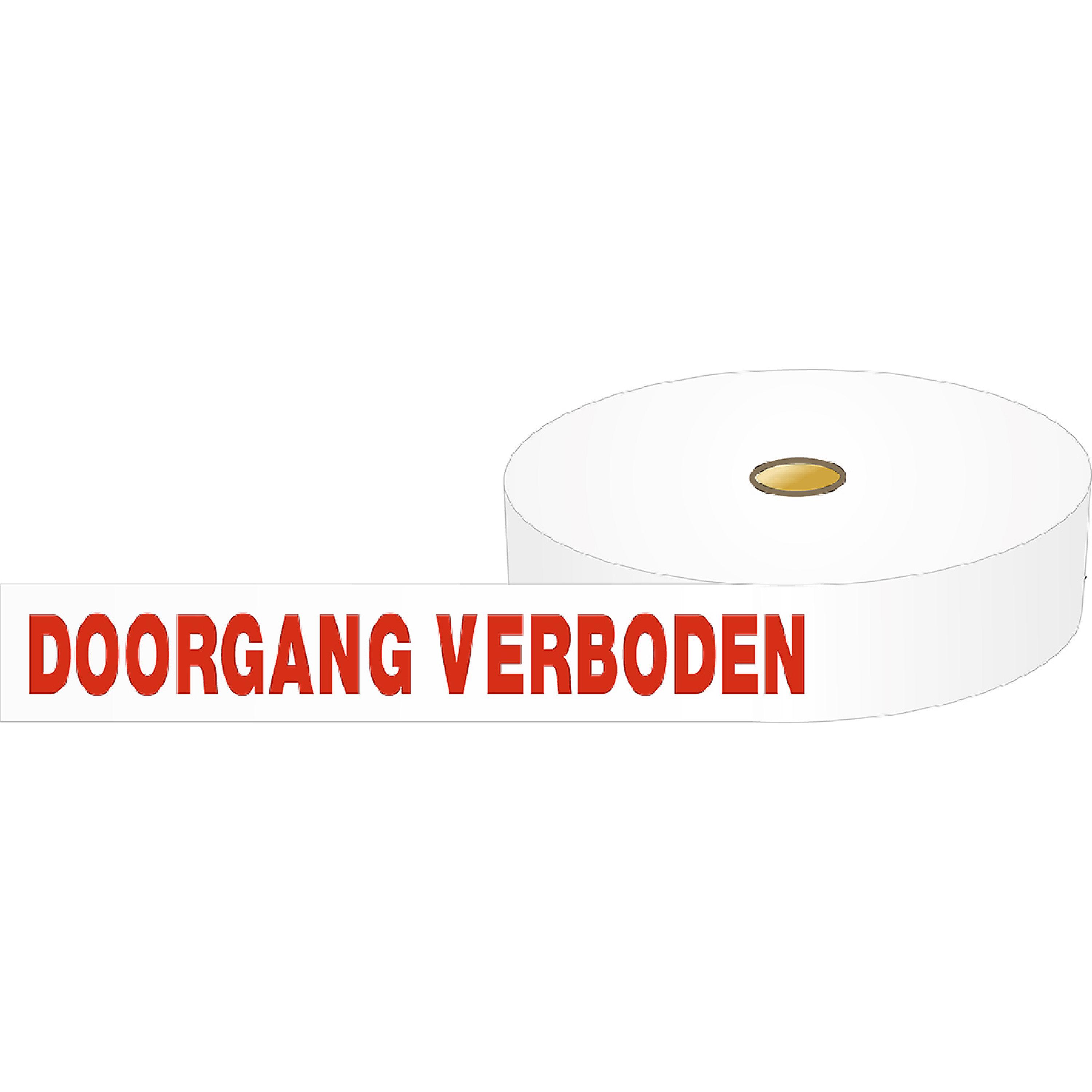 BRADY 241886 Bande de démarcation renforcée - INTERDICTION D'ENTRÉE, 75 ...