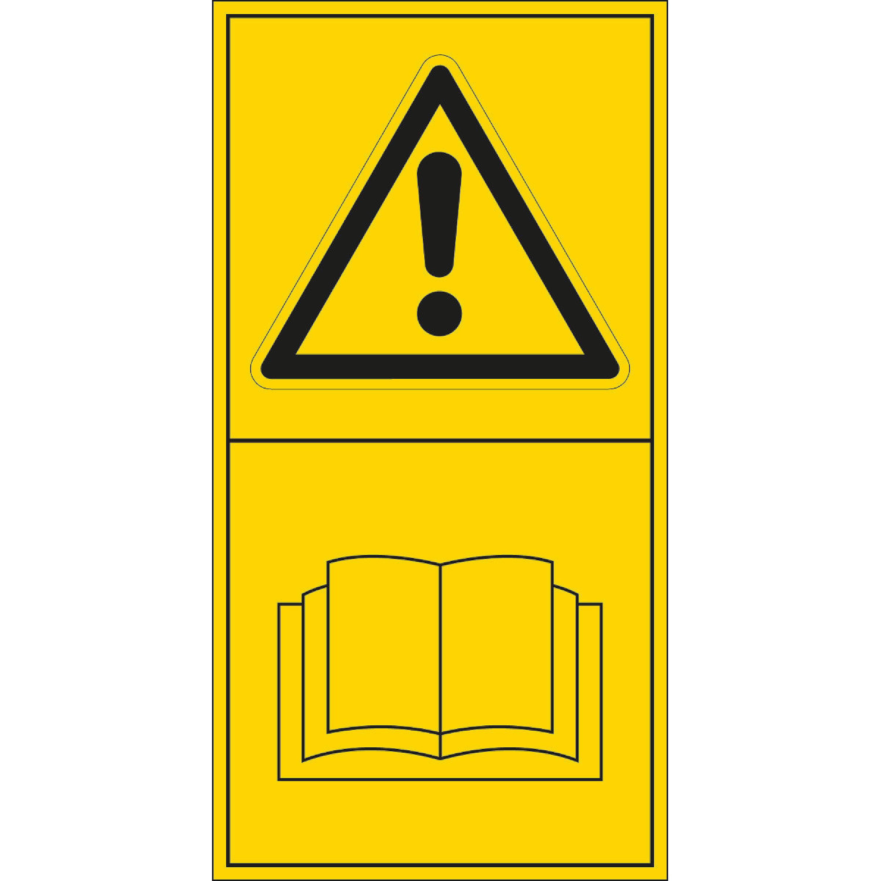 BRADY 803998 pictogramme conforme à la norme DIN 30646 - lisez d'abord ...