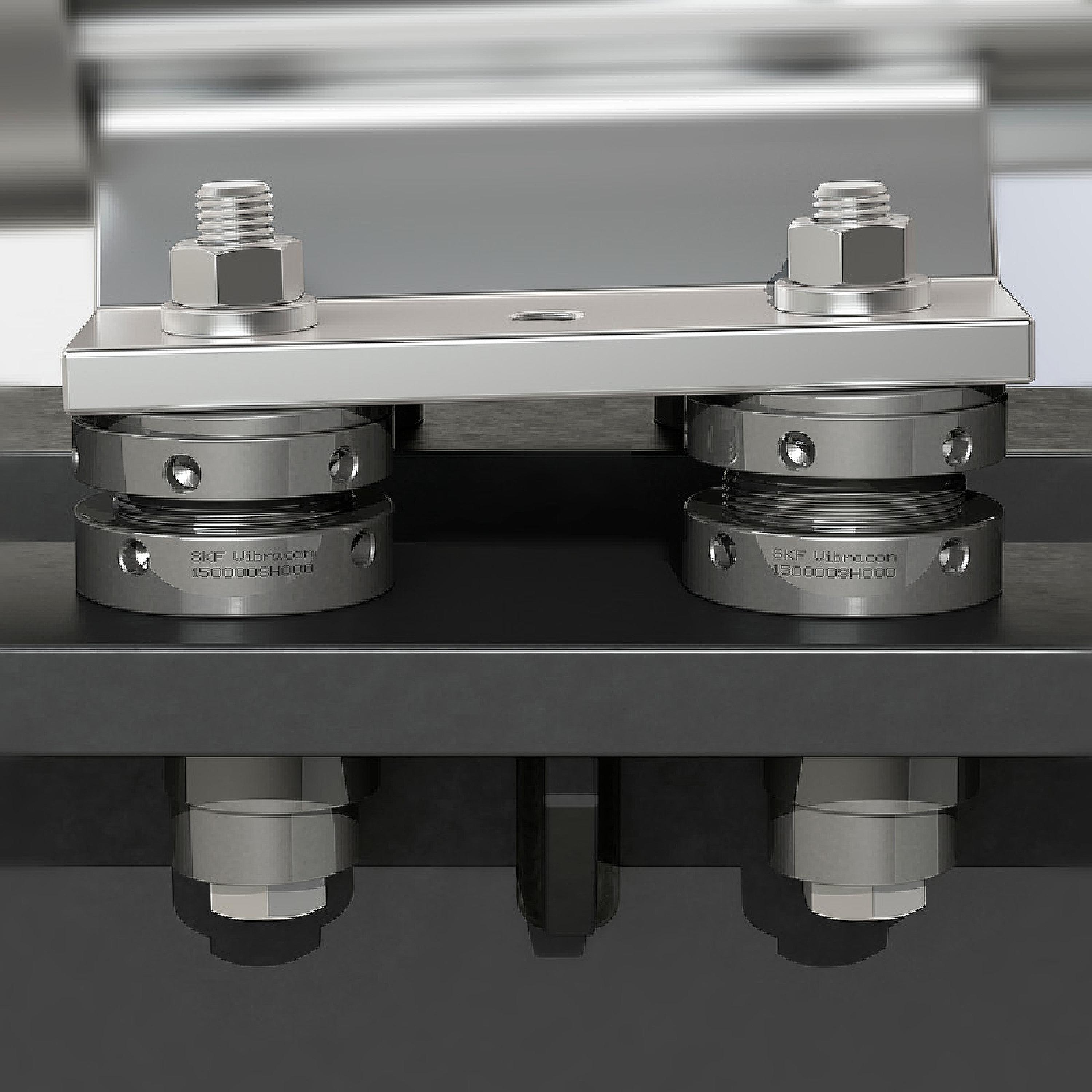 SKF SM 30 -CS Elément de fondation réglable Vibracon type SM 30 acier ...