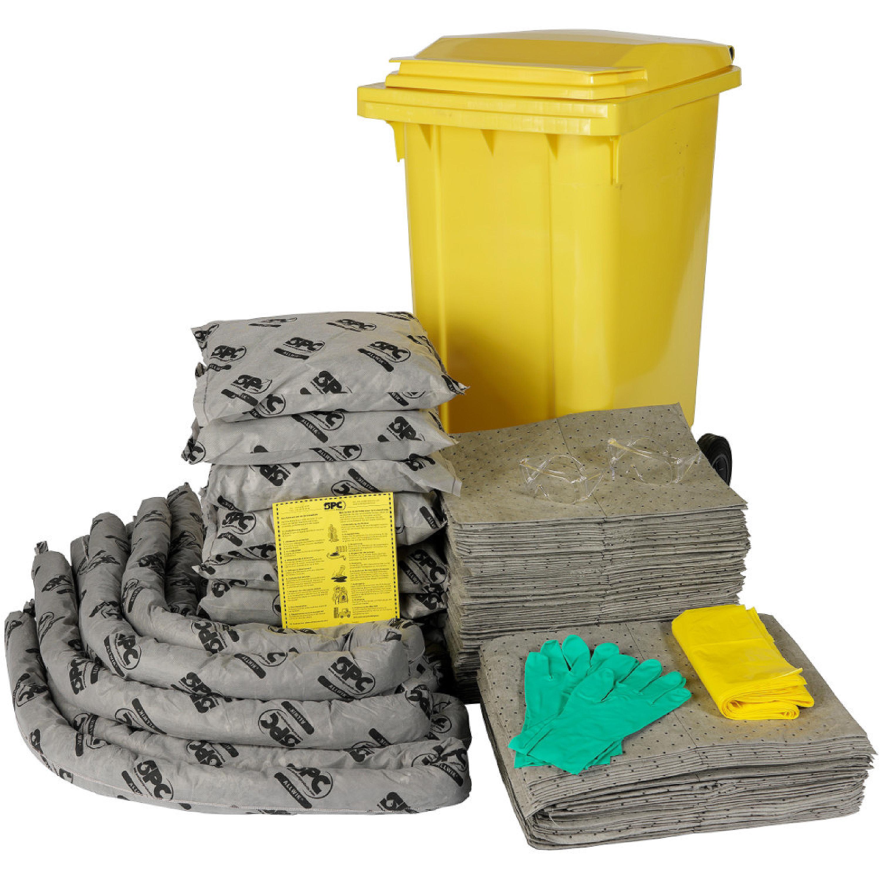 SPC SKA-240 absorberende interventiekit voor vloeistoffen universeel in ...