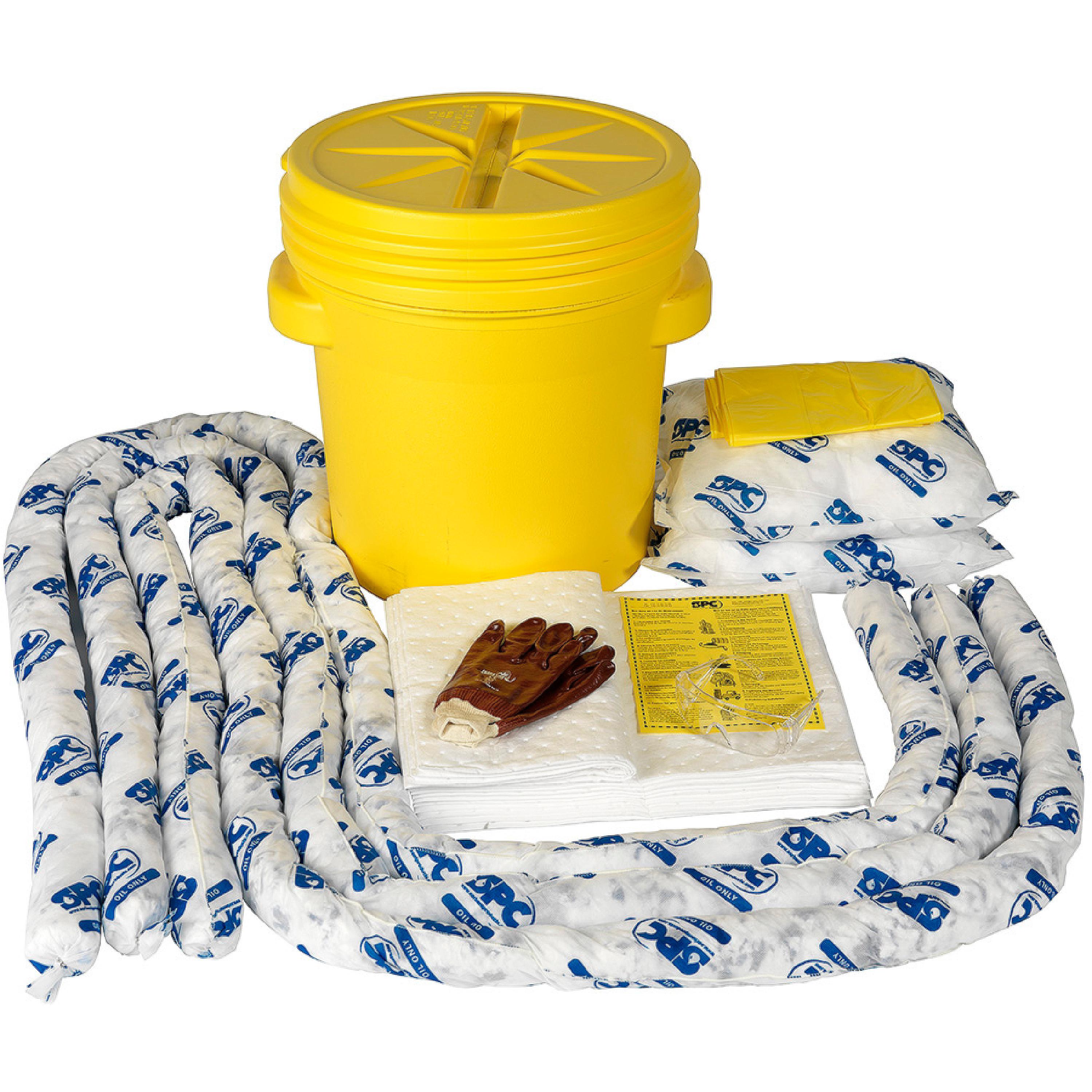 SPC SKO-20 interventiekit voor absorberen olie in polyethyleen Lab Pack ...