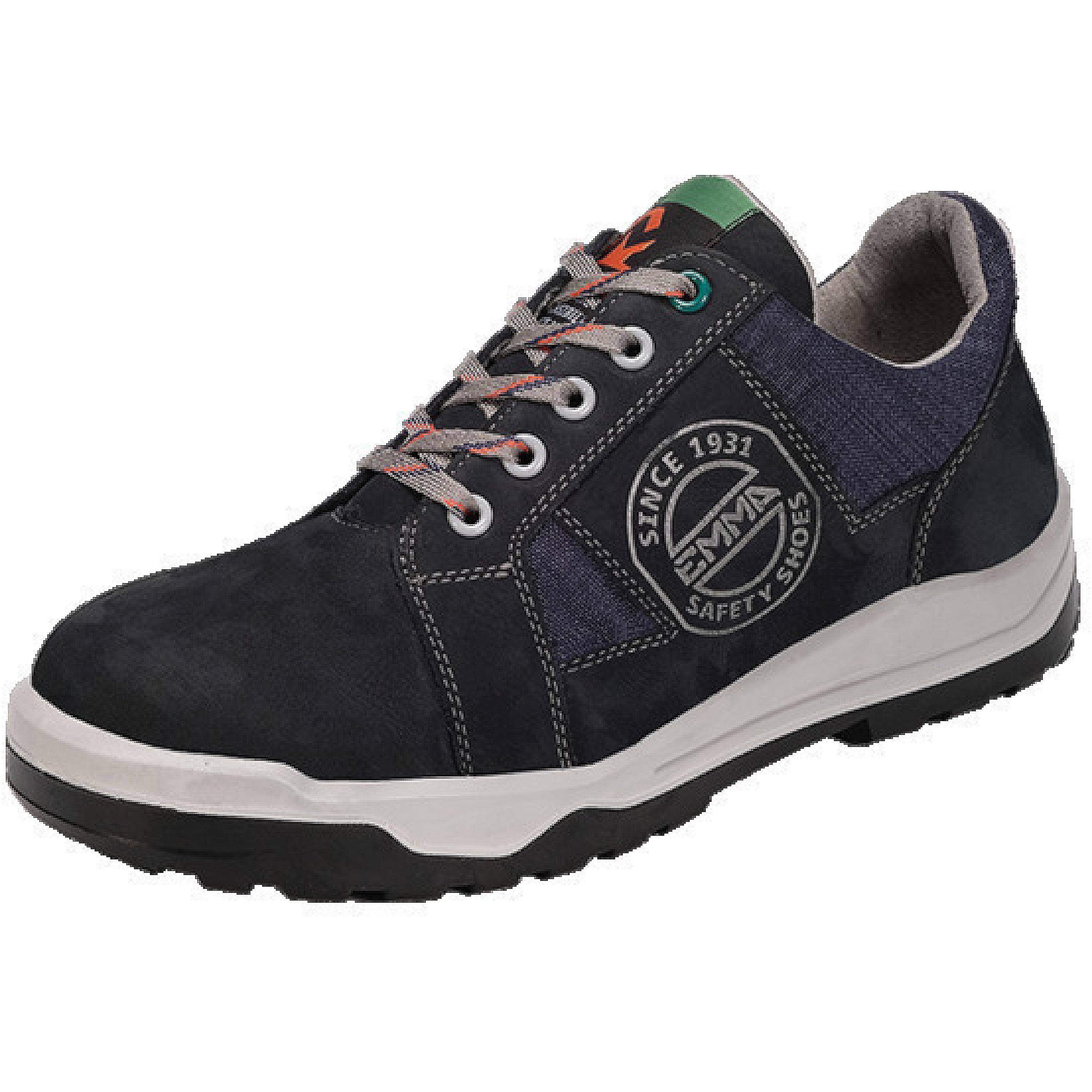 EMMA Jack XD S1P werkschoen laag voor brede voeten (blauw) - MM91956940 ...