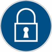 BRADY 222718 pictogramme d'avertissement - utilisation d'un cadenas ...