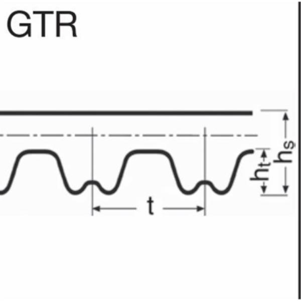 CONTI GTR 1120 14M 90 Courroie de distribution Conti Falcon PD ...