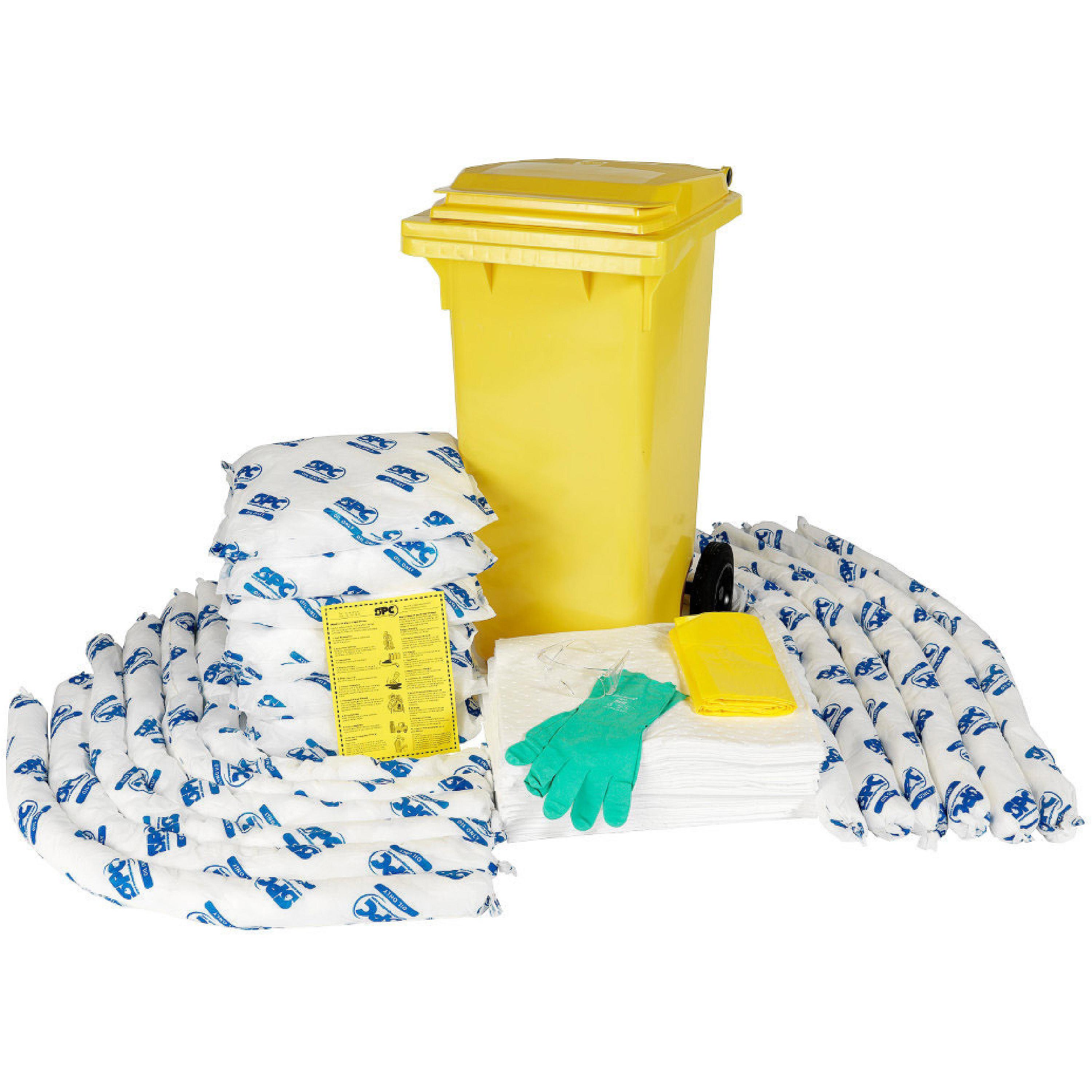 SPC SKO-120 mobiele interventiekit voor absorberen olie in polyethyleen ...