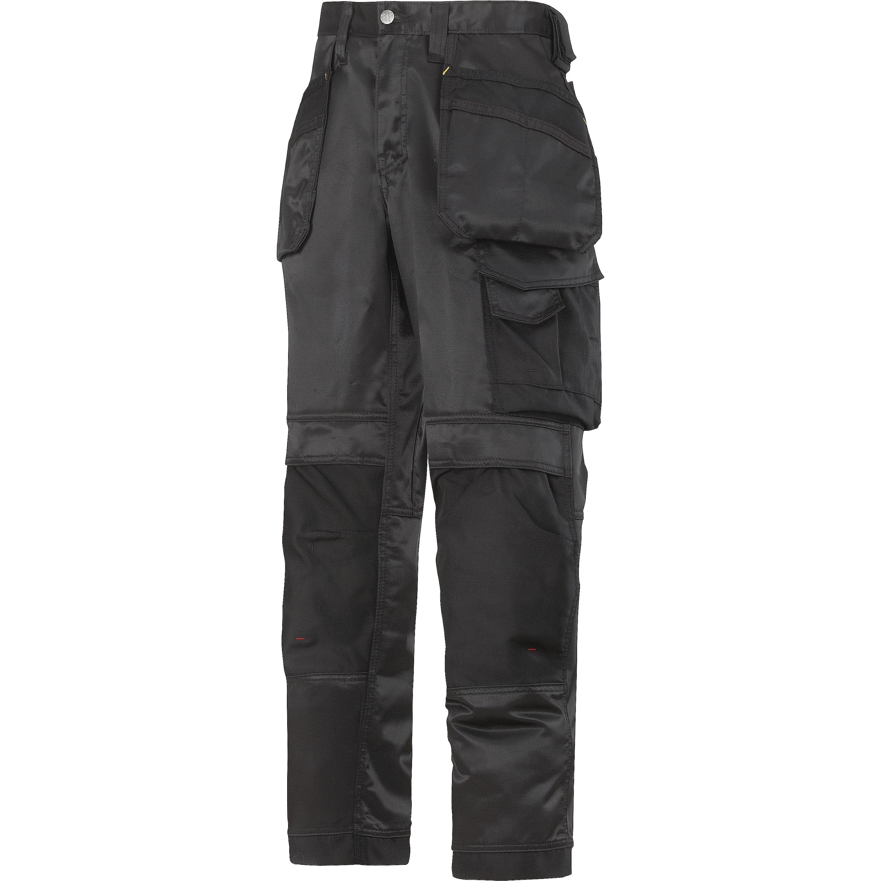 SNICKERS 3212 DuraTwill broek met holsterzakken (zwart) Broekmaat 44 ...