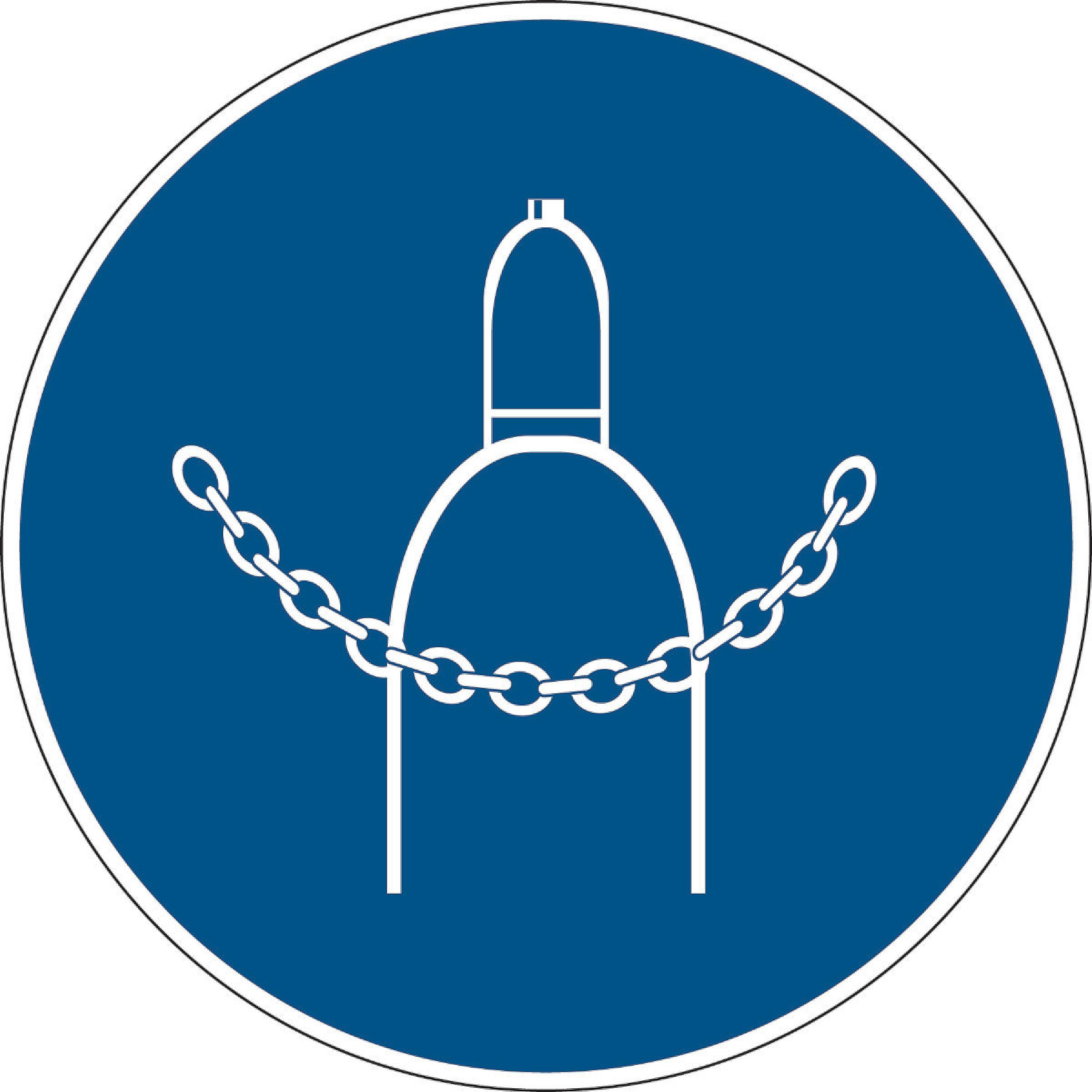 BRADY 241381 pictogramme d'avertissement - bouteille de gaz obligatoire ...