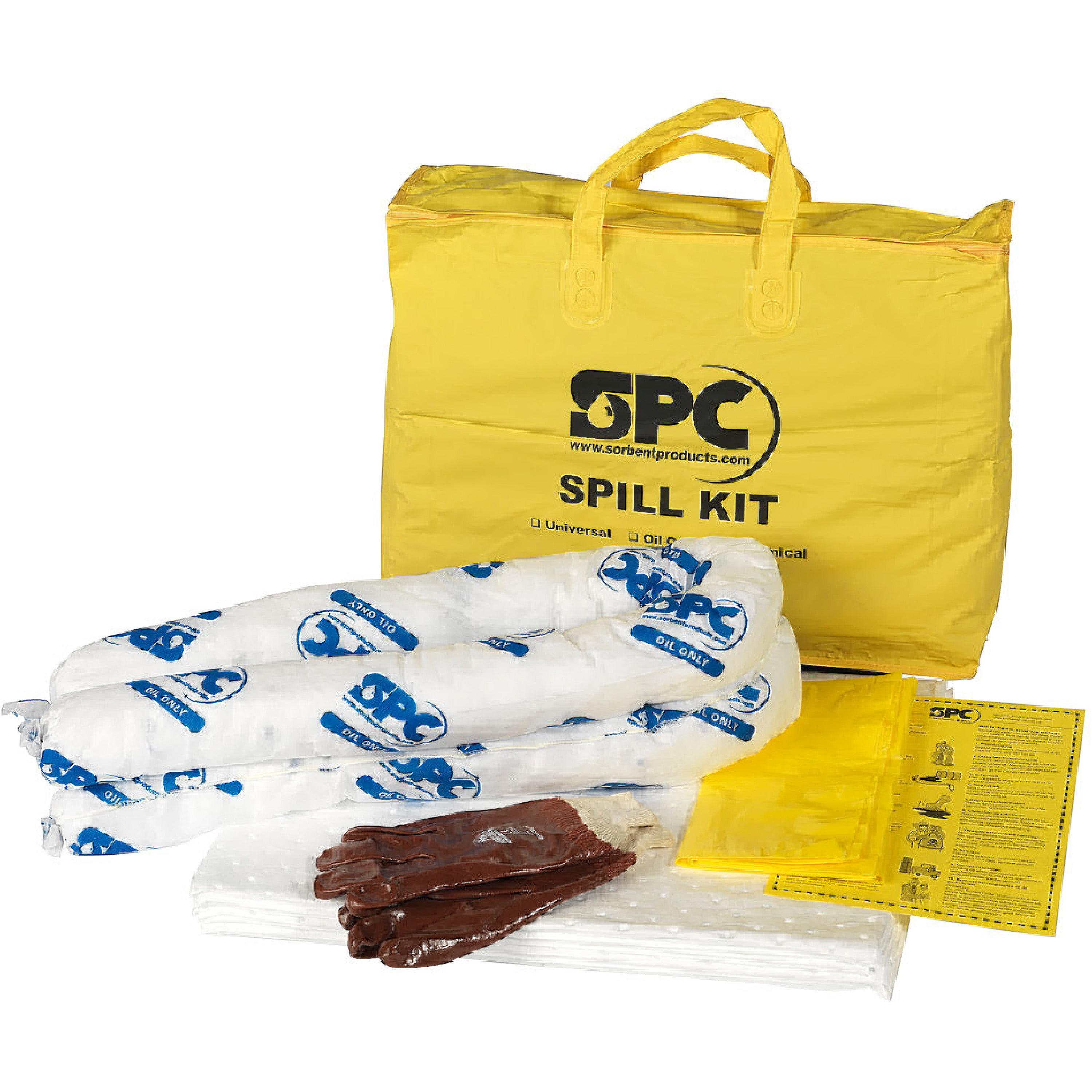 SPC SKO-PP Economy Spill Kit draagbare interventiekit voor absorberen ...