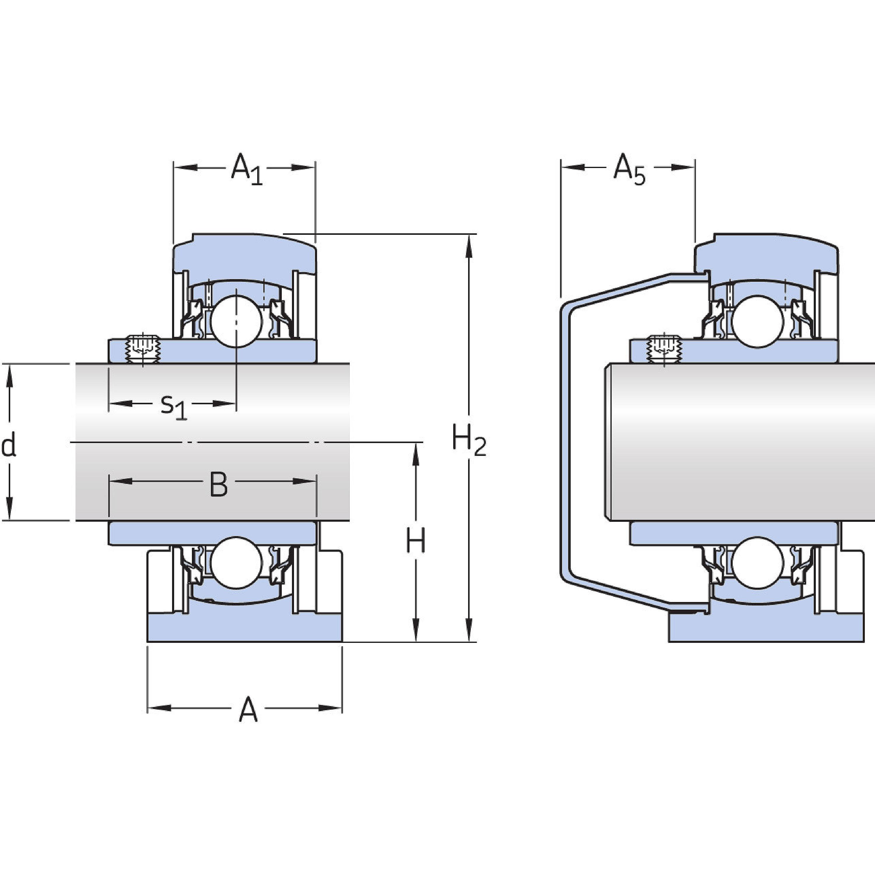 SKF SYFWK 30 LTA unité de roulement à billes 30 mm | Klium