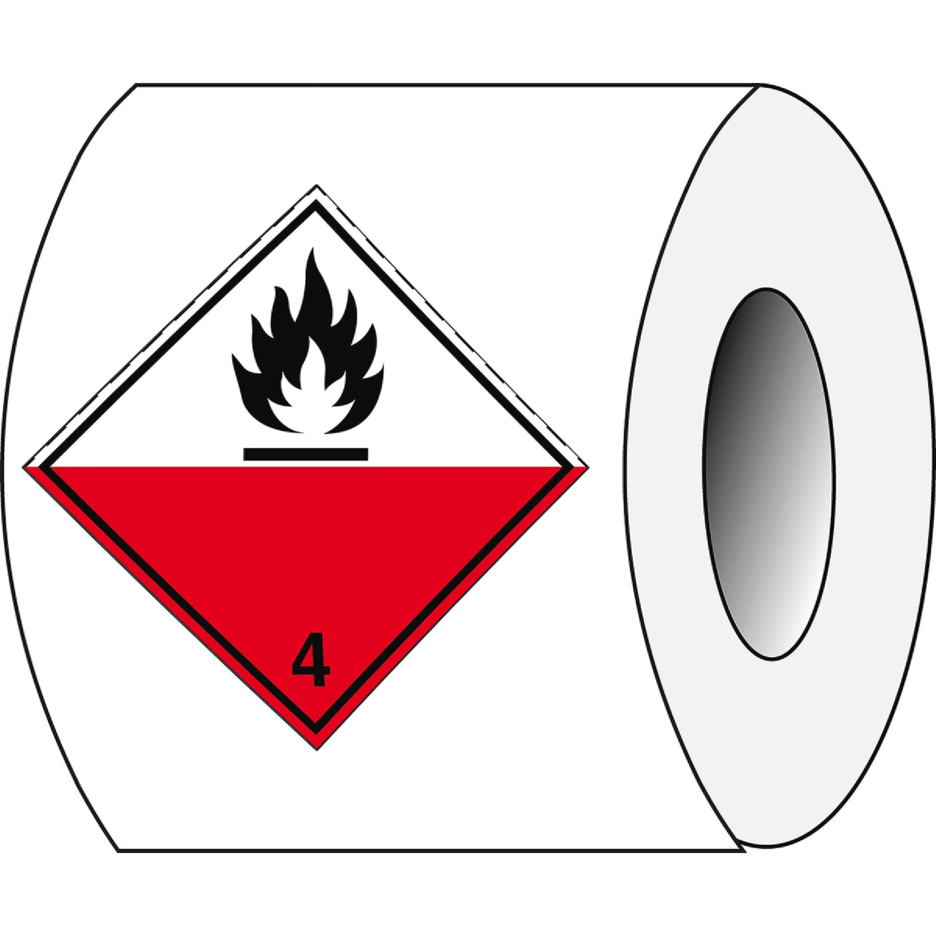 BRADY 223577 pictogramme de transport - hautement inflammable, 100 x ...